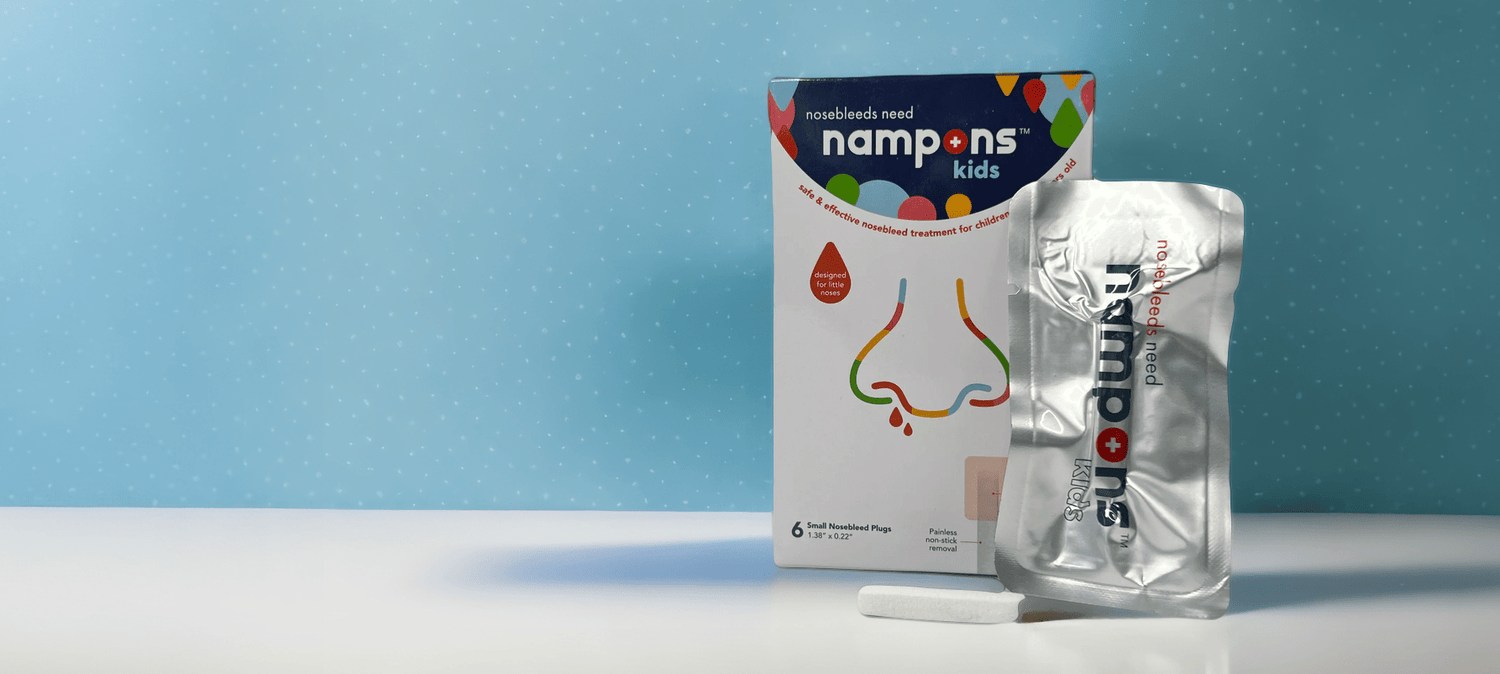 Nampons™ - Stop Nosebleeds Fast. Nosebleeds Need Nampons™